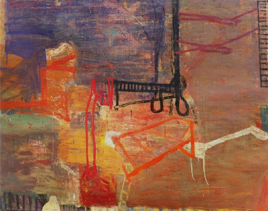 Dependent: Nuruturing; Delightmixed media on canvas, 48x60 inches ...